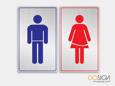 Jual Toilet Sign Jakarta, Harga Toilet Sign Terbaik