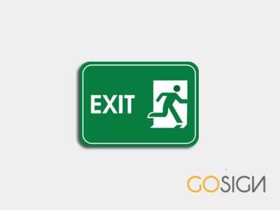 Jalur Evakuasi / Exit - Gosign